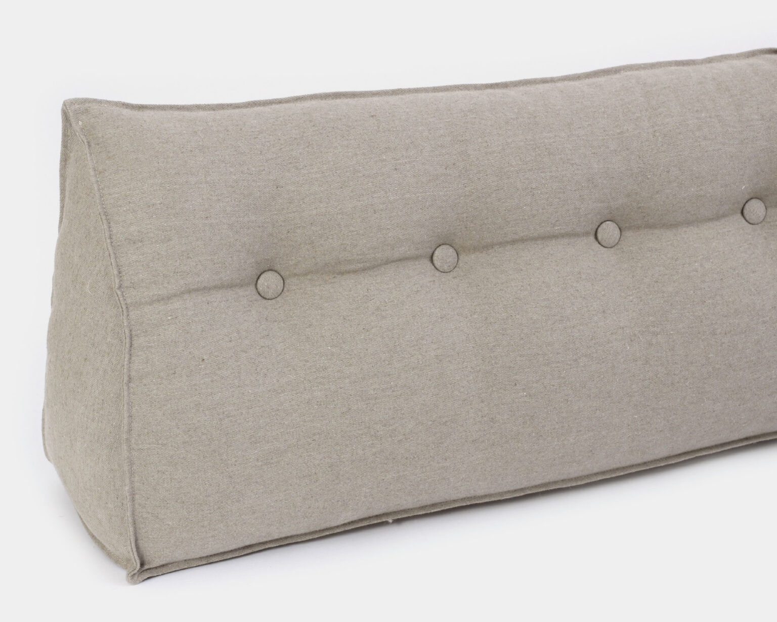 Triangular Tufted Back Cushion – Custom Back Pillow | Home of Wool